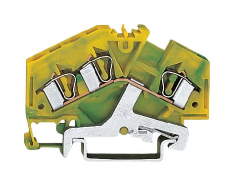 281-637 - Wago - DIN Rail Mount Terminal Block, 3 Ways, 28 AWG