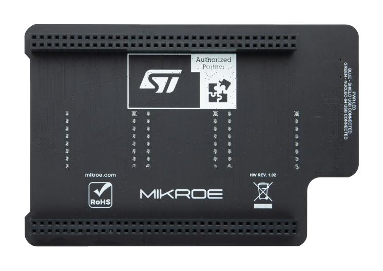 MIKROE-5487 - Mikroelektronika - Expansion Board, Click Shield Nucleo-144, STM32