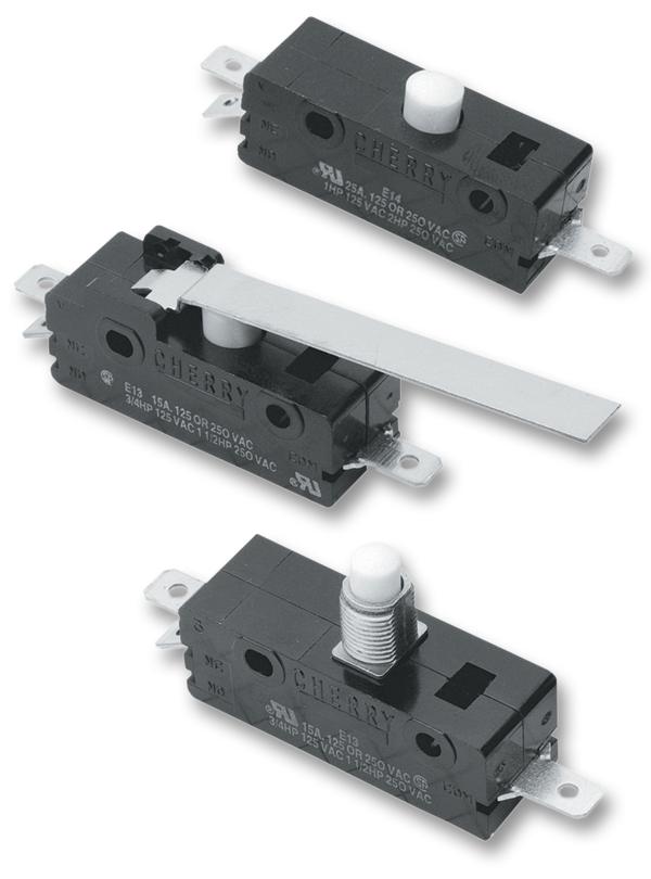 0E13-00E0 - Zf Electronics - Microswitch, Snap Action, Plunger