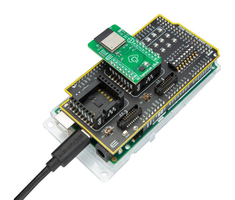 Mikroe 5831 Mikroelektronika Click Shield Arduino Mega Board Analog 4466