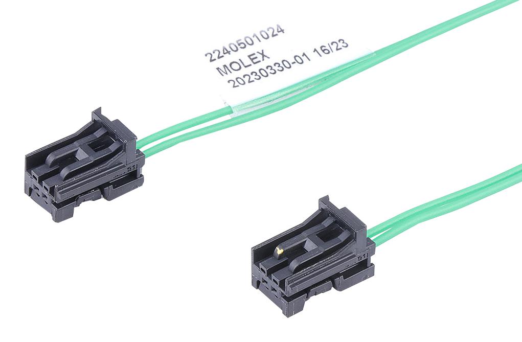 224050-1024 - Molex - Cable Assembly, Mini50 Receptacle to Mini50 Receptacle, 2 Ways