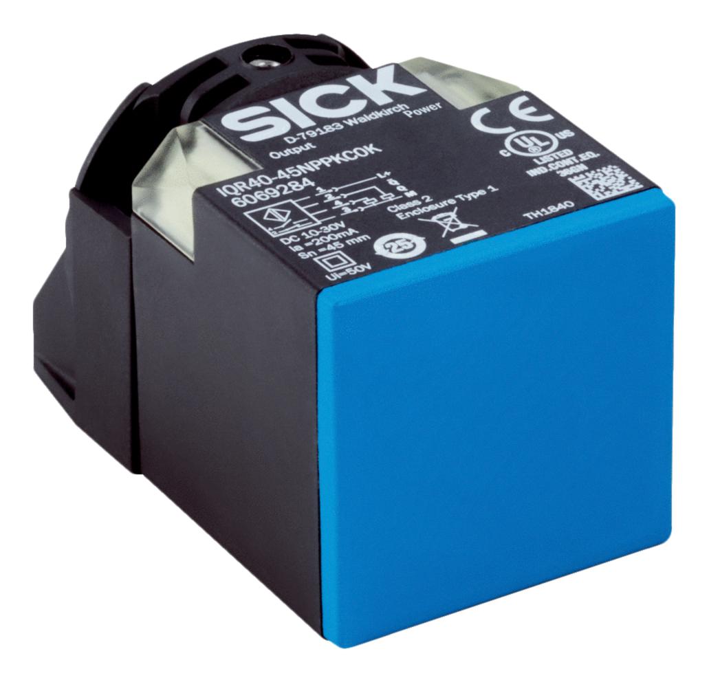 IQR40-20BPPKC0K - Sick - Inductive Proximity Sensor, Complementary PNP, 20 mm