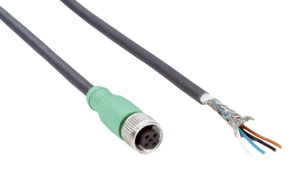 YF2A64-100XXXXLEAX - Sick - Sensor Cable, A Coded, M12 Receptacle