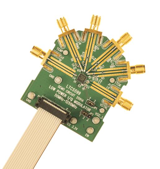 DC2091A - Analog Devices - Demonstration Board, LTC5599IUF#PBF, 30MHz to 1.3GHz