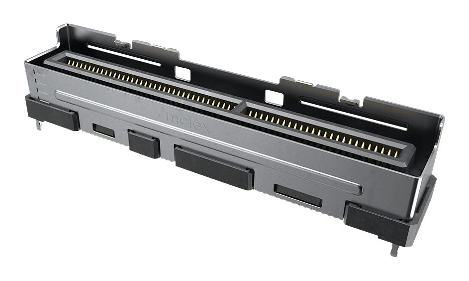 2203854021 - Molex - Card Edge Connector, Dual Side, 124 Contacts