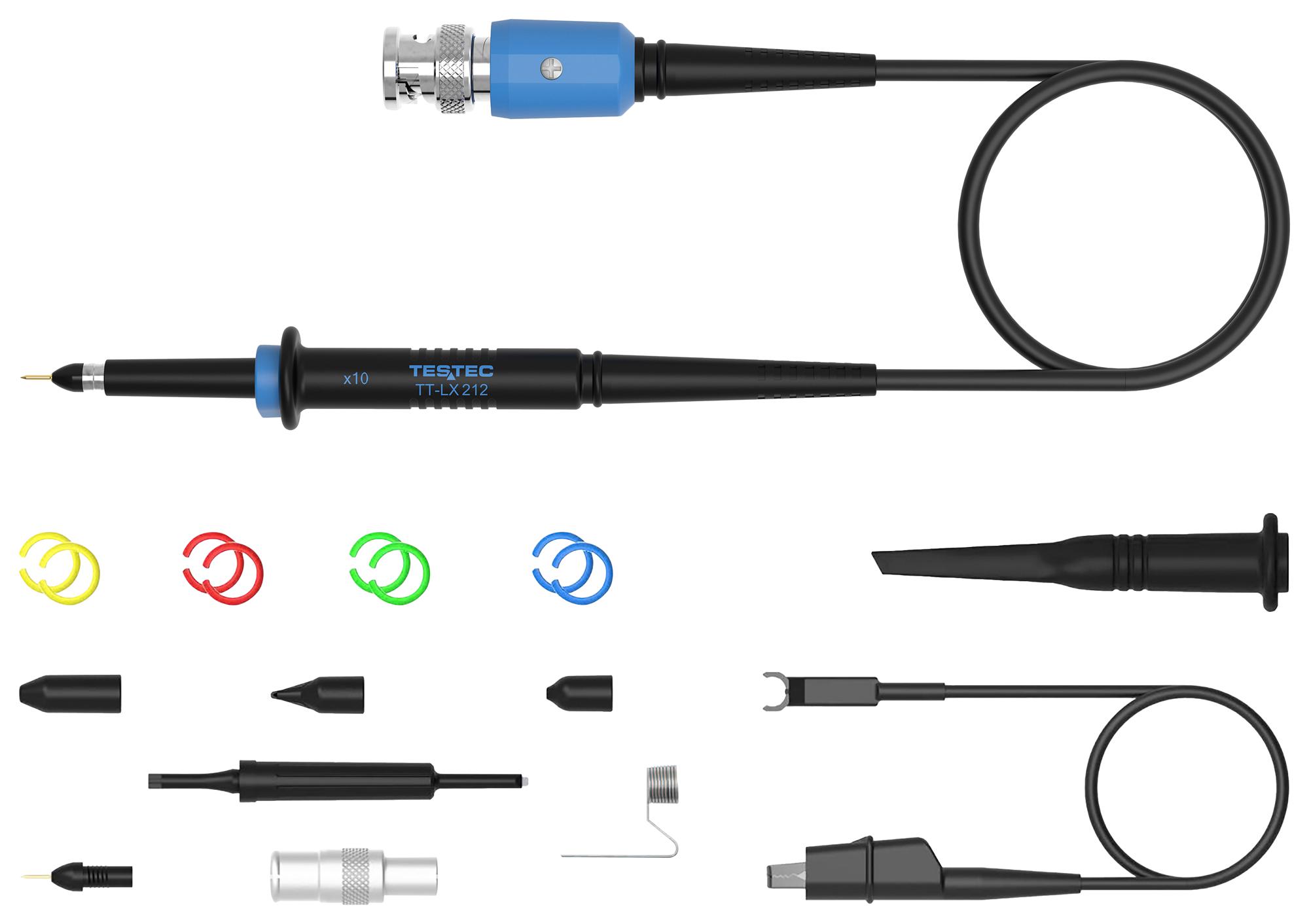 TT-LX 212 - Testec - Oscilloscope Probe, 10 Mohm, 2.3 ns