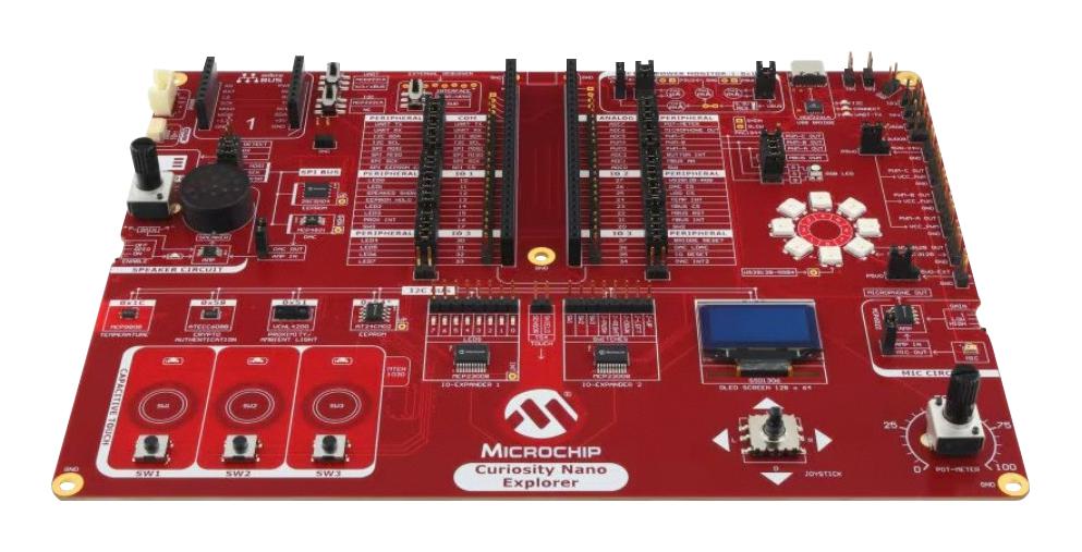 EV58G97A - Microchip - Development Board, Curiosity Nano Explorer ...