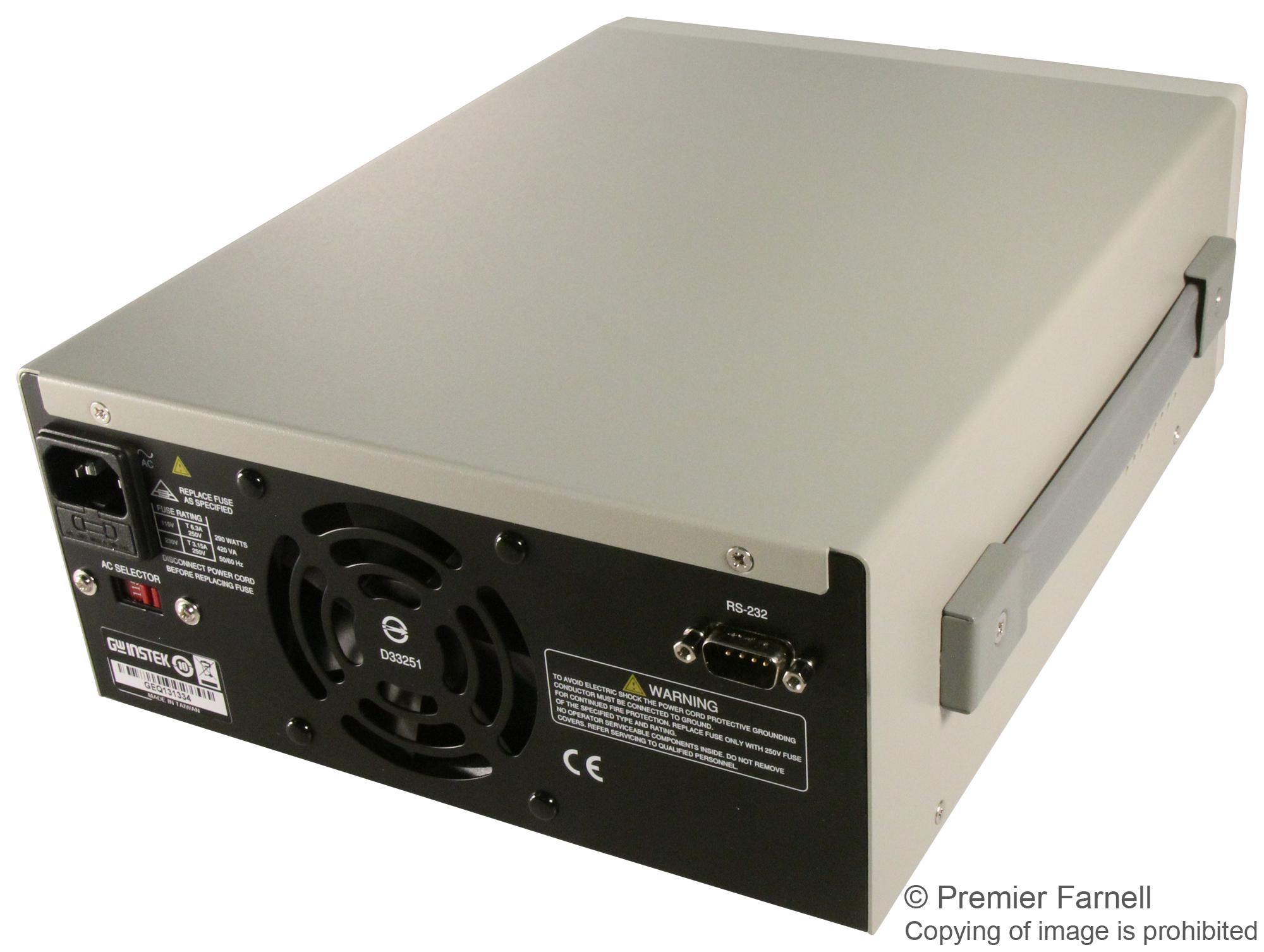 PSP-405 - Gw Instek - Bench Power Supply, Switching DC, Programmable