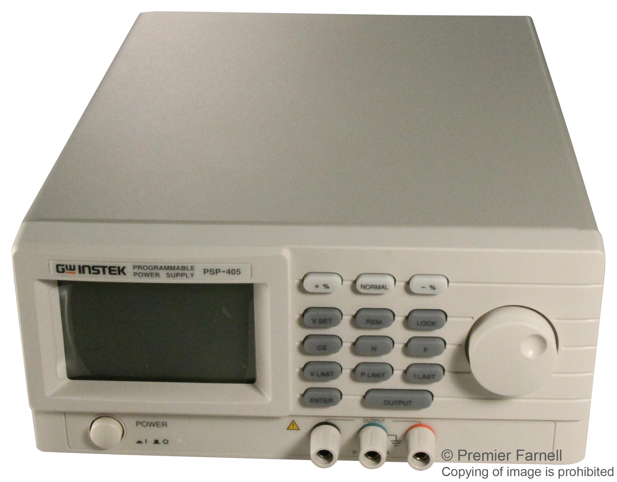 PSP-405 - Gw Instek - Bench Power Supply, Switching DC, Programmable