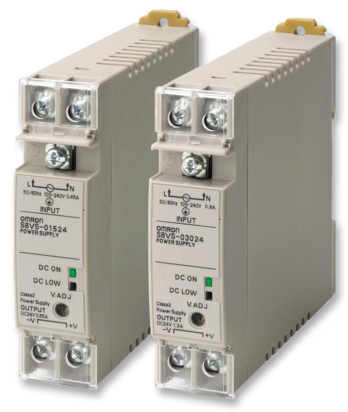 S8VS-01512 - Omron Industrial Automation - AC/DC DIN Rail Power Supply (PSU), ITE, 1 Output