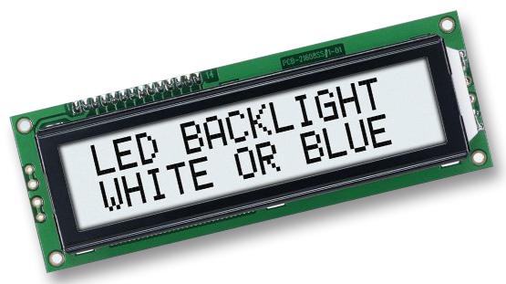 BTHQ42005VSS-FSTF-LED WHITE - Batron - Alphanumeric LCD, 20 x 4, Black ...