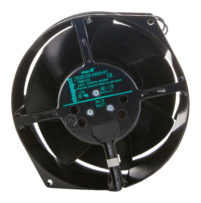 W2S130-AA03-01 - Ebm-papst - AC Axial Fan, 230V, Circular