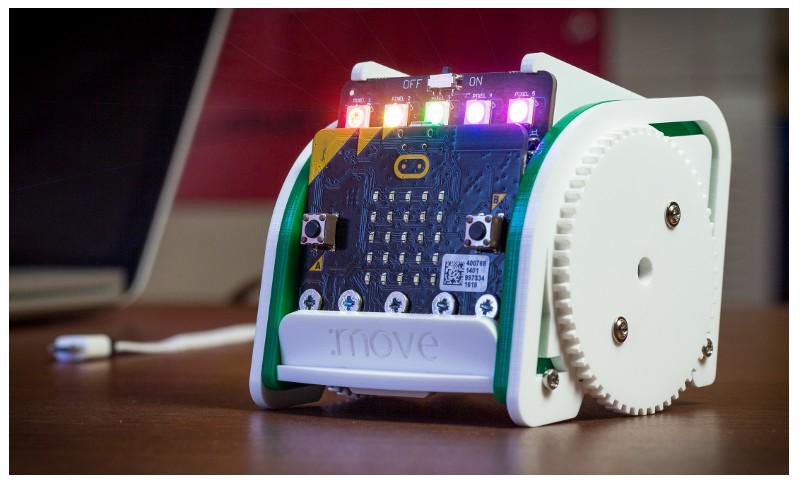 5624 - Kitronik - Educational Hobby Kit, :MOVE MINI Buggy Kit For micro ...