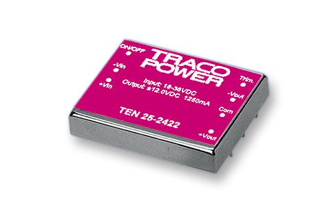 TEN 25-2423 - Traco Power - Isolated Through Hole DC/DC Converter, ITE, 2:1