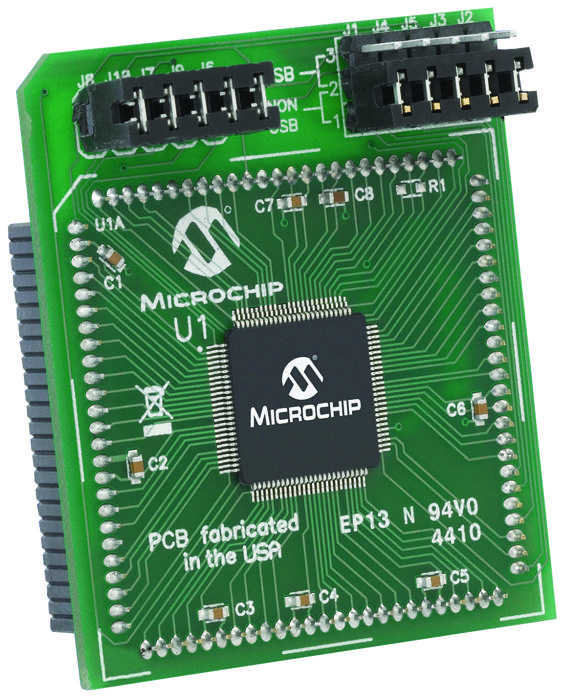 MA240025-1 - Microchip - Daughter Board, PIC24EP512GU810 Plug In Module ...