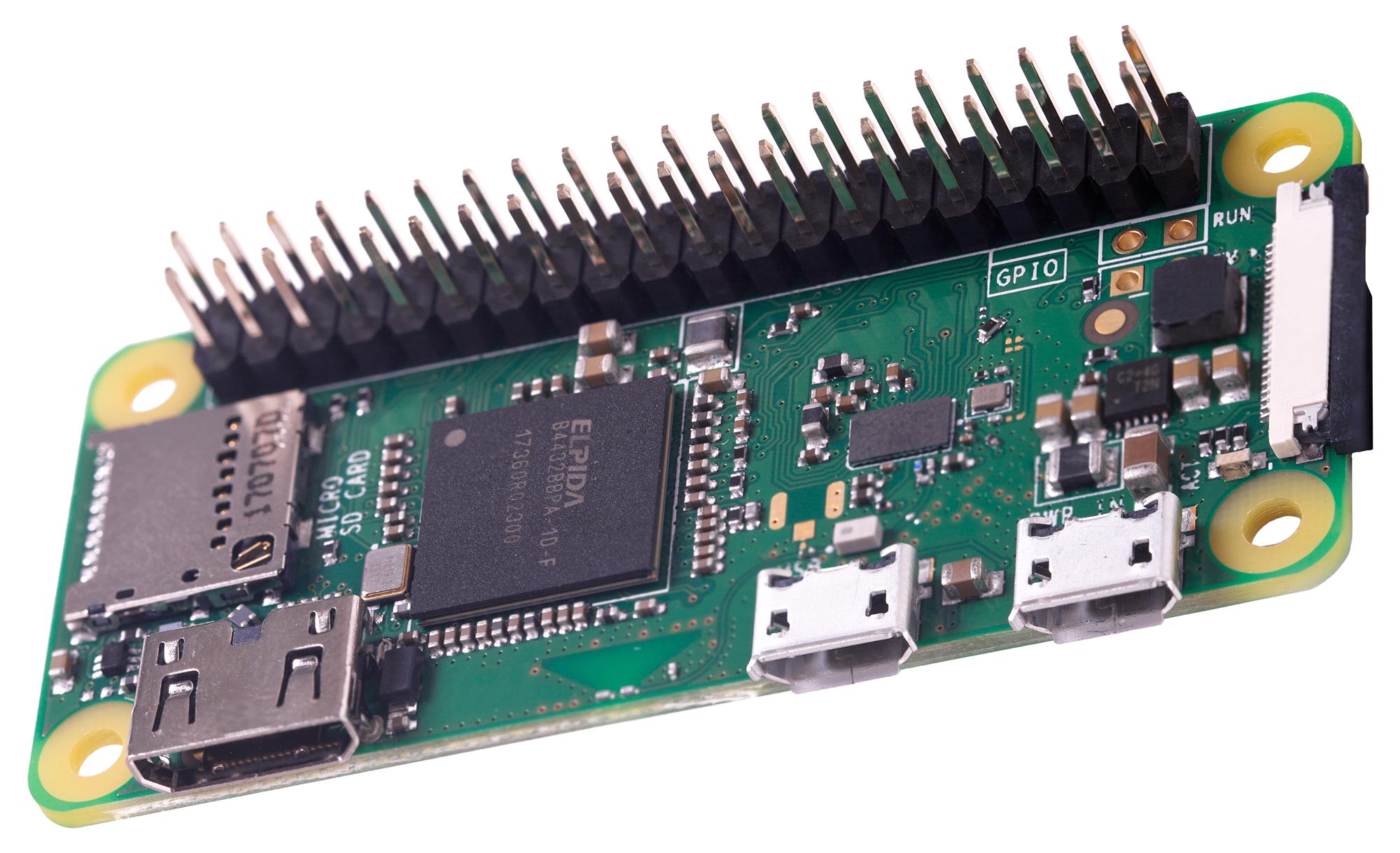RASPBERRY-PI ZERO WH - Raspberry-pi - SBC, Raspberry Pi Zero WH, BCM2835