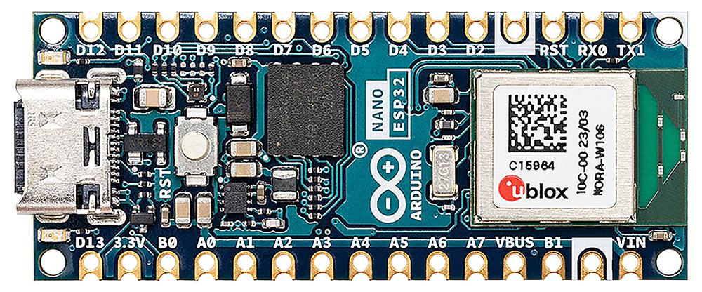 ABX00092 - Arduino - Nano Form Factor Board, NORA-W106, 32bit