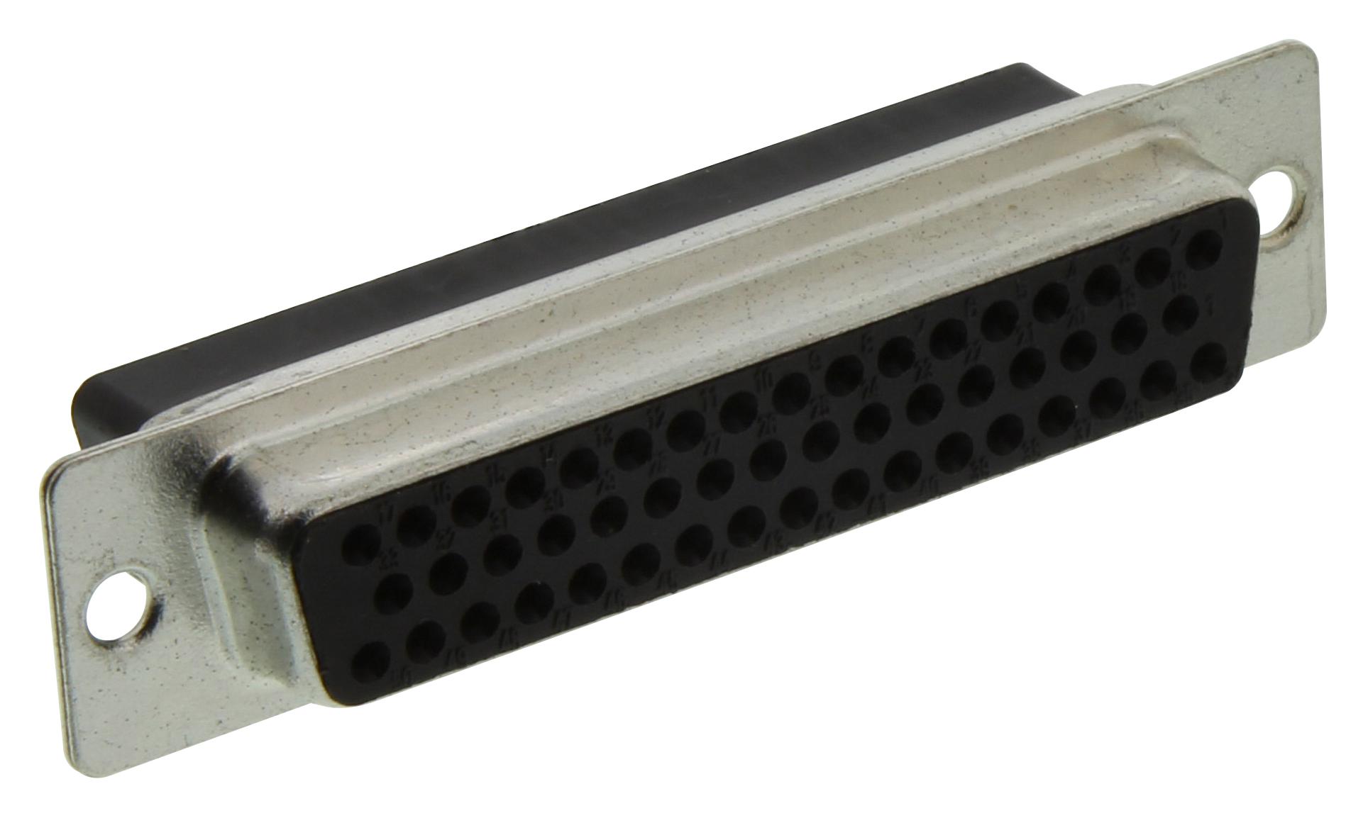 MC24557 - Multicomp Pro - D SUB CONNECTOR, STANDARD, 50 POSITION