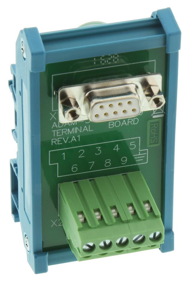 ADAM-3909-AE - Advantech - DB9 DIN-RAIL WIRING BOARD, PCI CARD