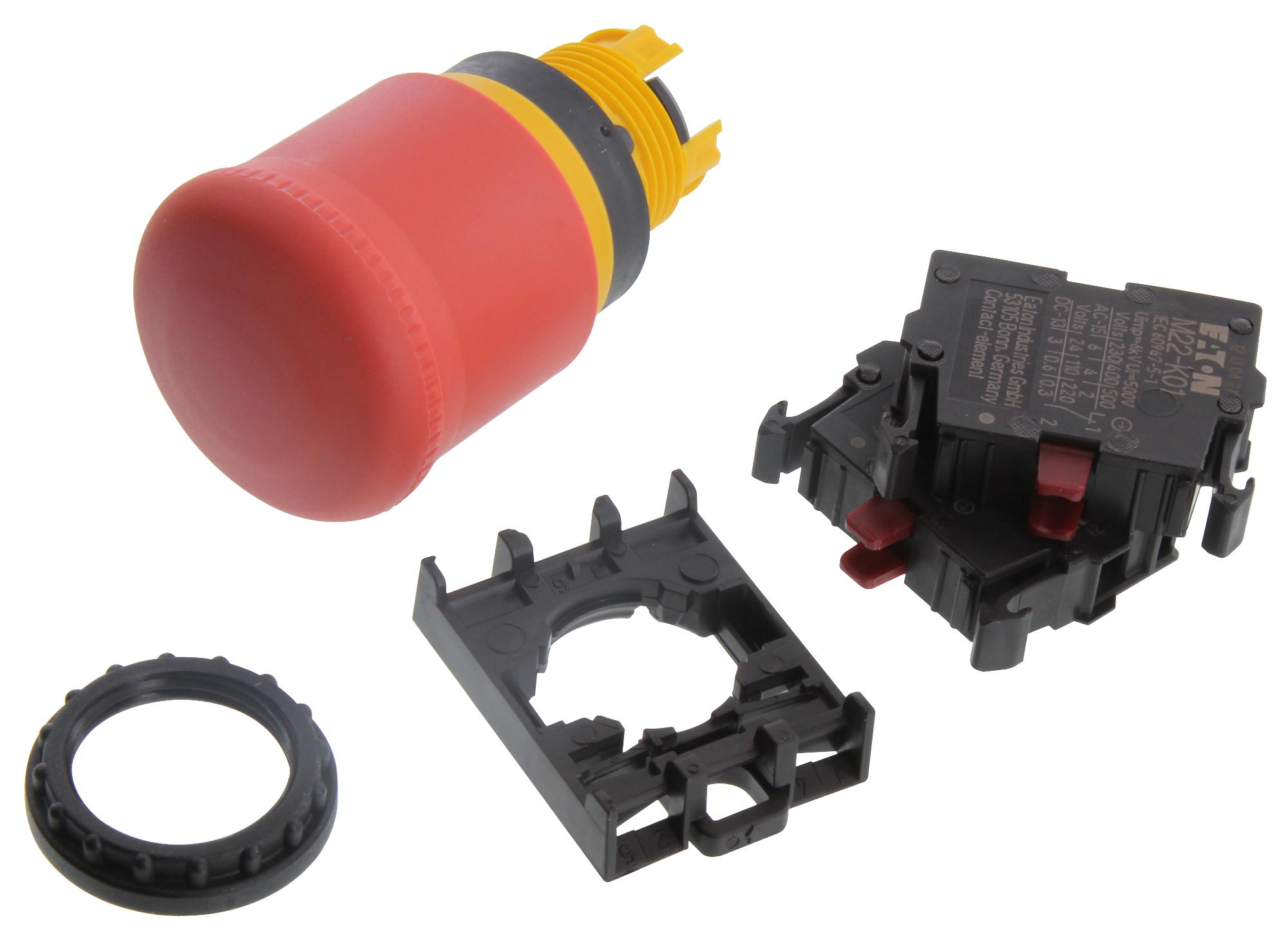 M22-PV/K02 - Eaton Moeller - SWITCH, PUSHBUTTON, DPST-NC