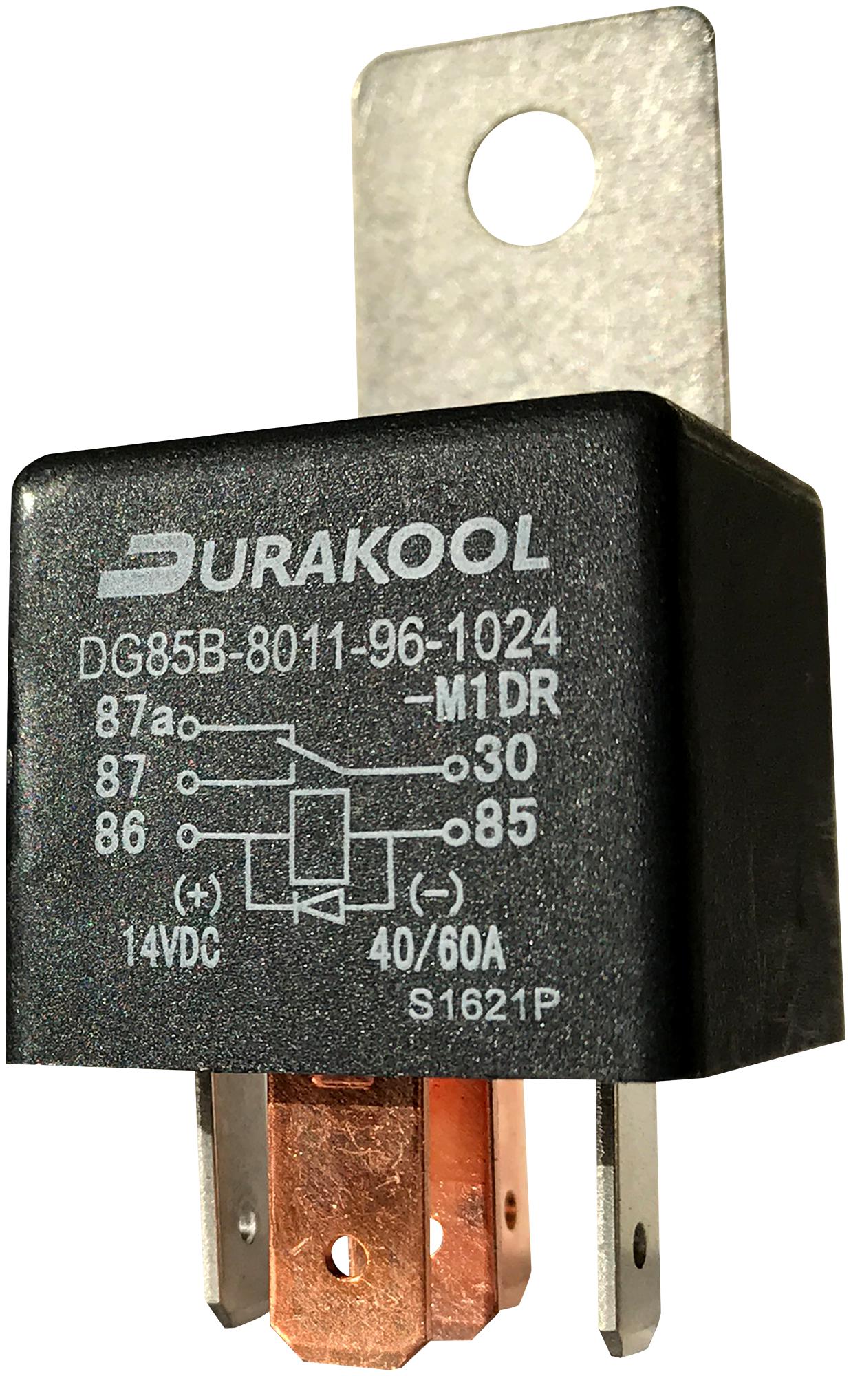 DG85B-8011-96-1024-M1DR . - Durakool - AUTOMOTIVE RELAY, SPDT, 24VDC