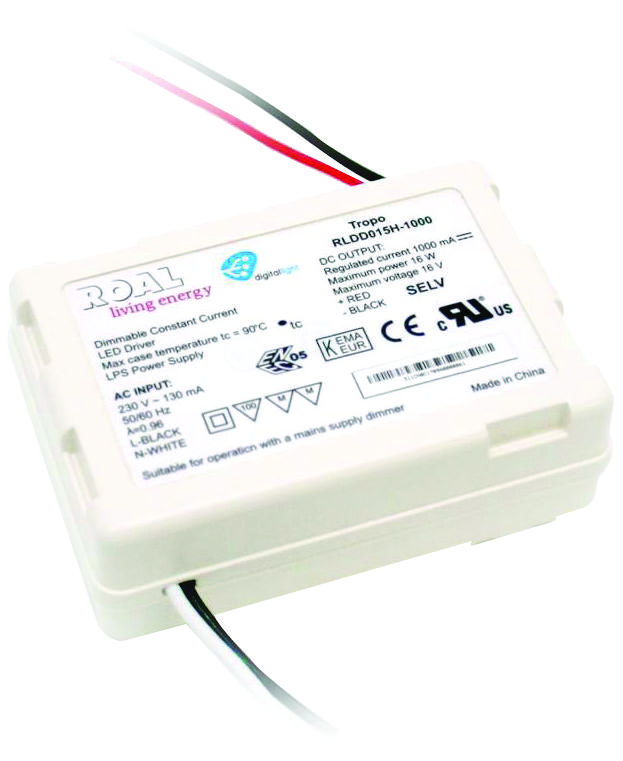RLDD015H-900L - Enedo - 10.8W DIMMABLE LED DRIVER