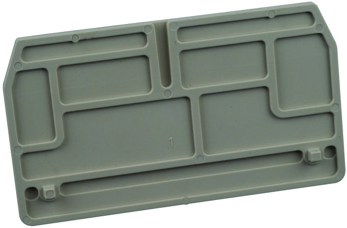 1632090000 - Weidmuller - END PLATE, ZDU/ZPE 4 TERMINAL BLOCK