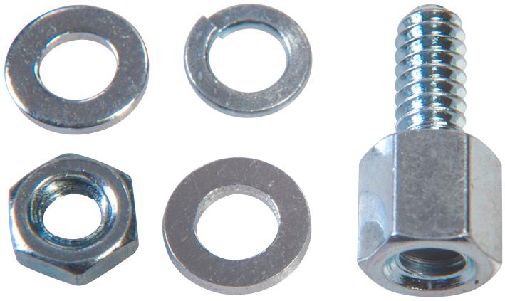 7229-5 - Keystone - D SUB JACK SCREW, #4-40, 11.13MM
