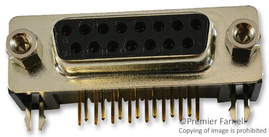 SPC15281 - Multicomp - D SUB CONNECTOR, STANDARD, 15 POSITION