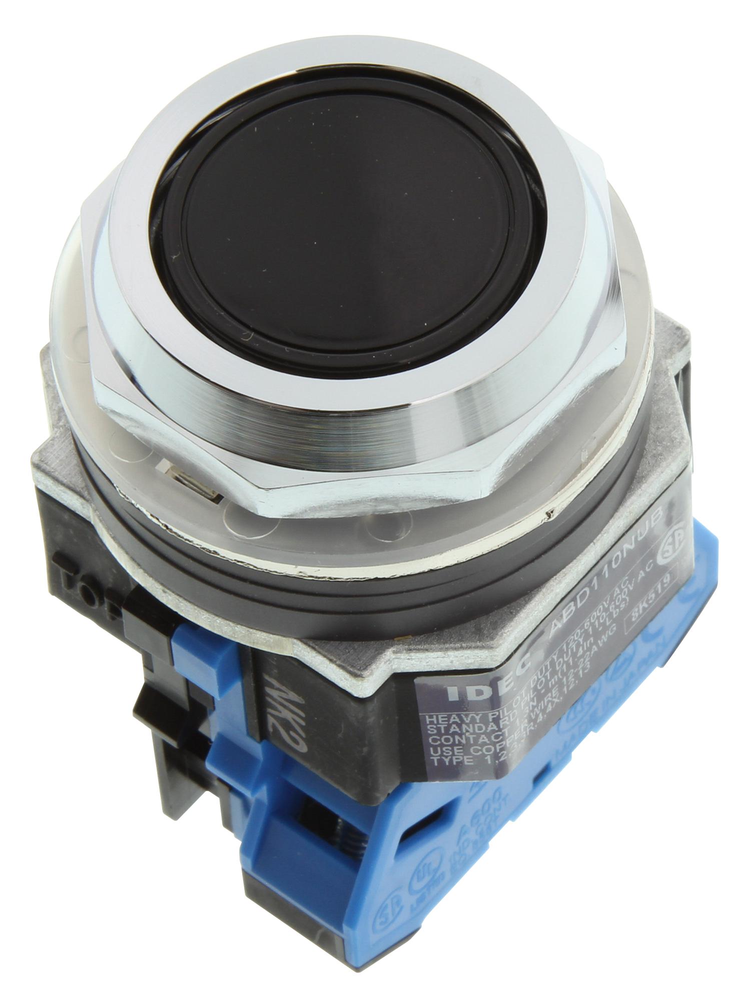 ABD111NUB - Idec - PB SWITCH, SPST-NO/NC, 10A