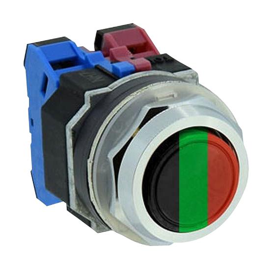 ABD110NUBGR - Idec - PB SWITCH, SPST-NO, 10A