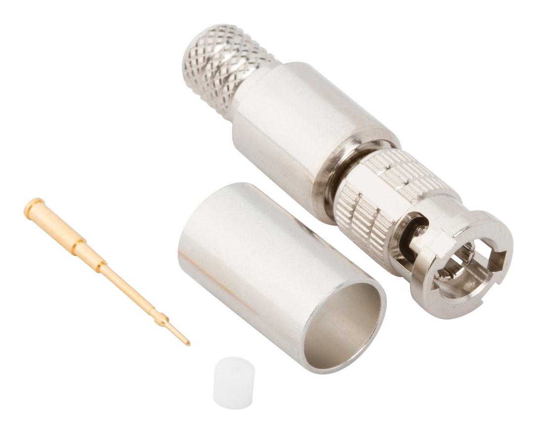 034-1120-12G - Amphenol Rf - RF COAXIAL, HD BNC PLUG, 75OHM