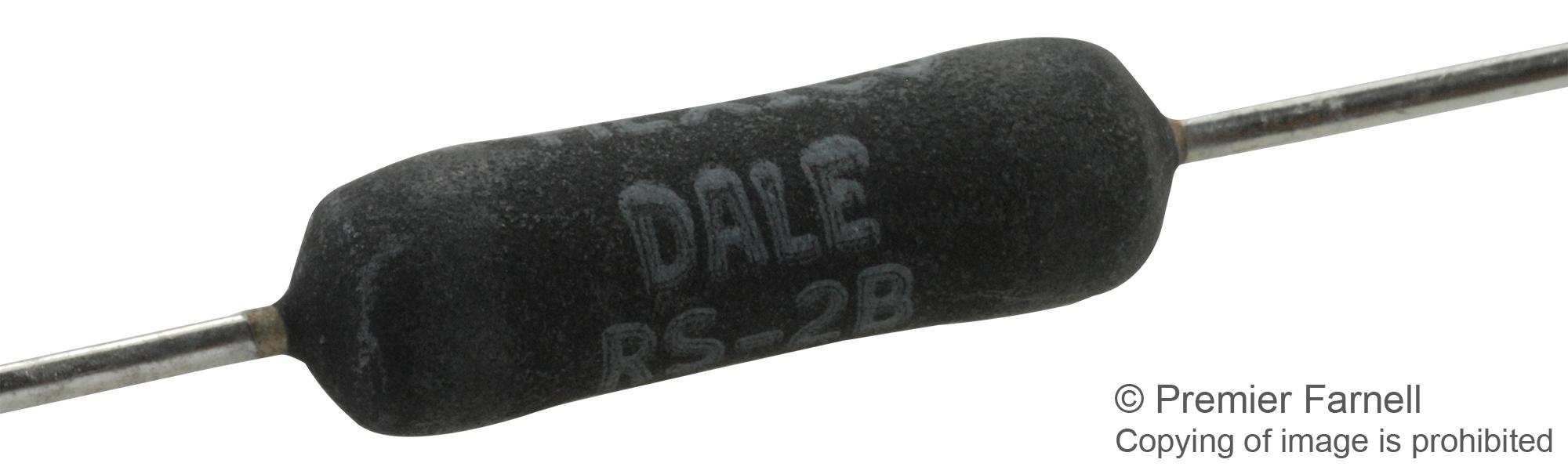 RS02B2R500FE12 - Vishay - WIREWOUND RESISTOR, 2.5 OHM, 3W