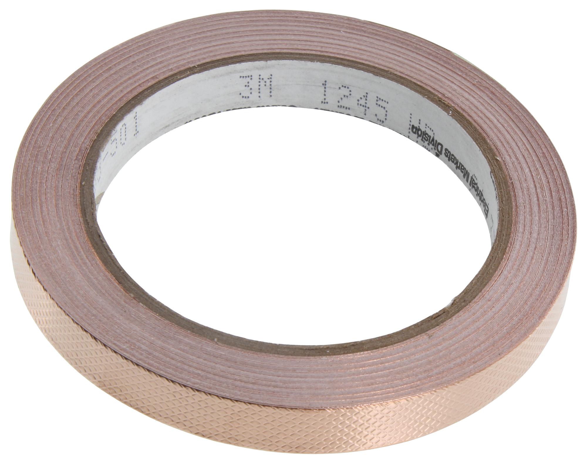 1245 TAPE (1/2). - 3m - TAPE, FOIL SHIELD, COPPER