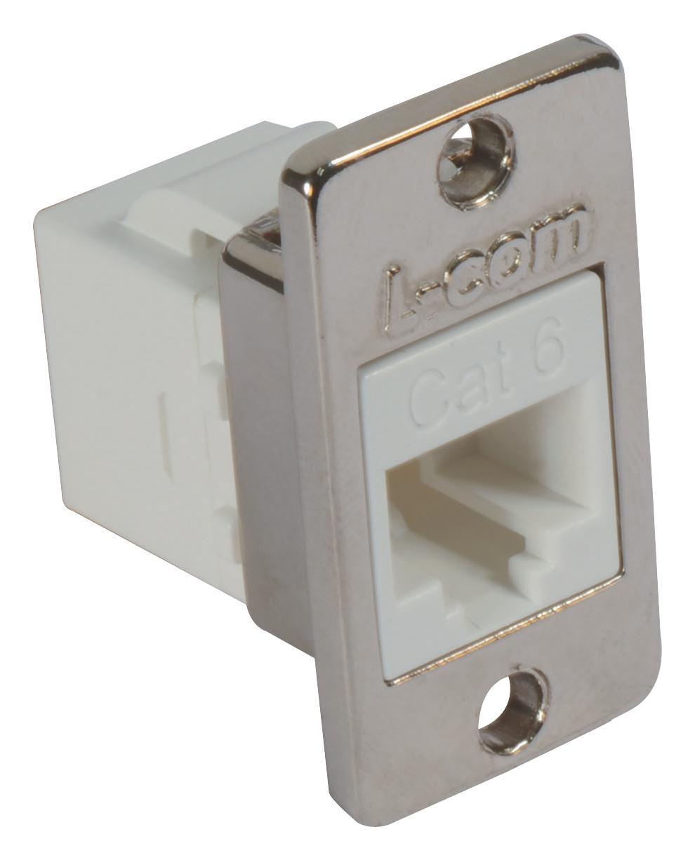 ECF504-C5-MINI - L-com - ADAPTOR, 8POS, CAT5E