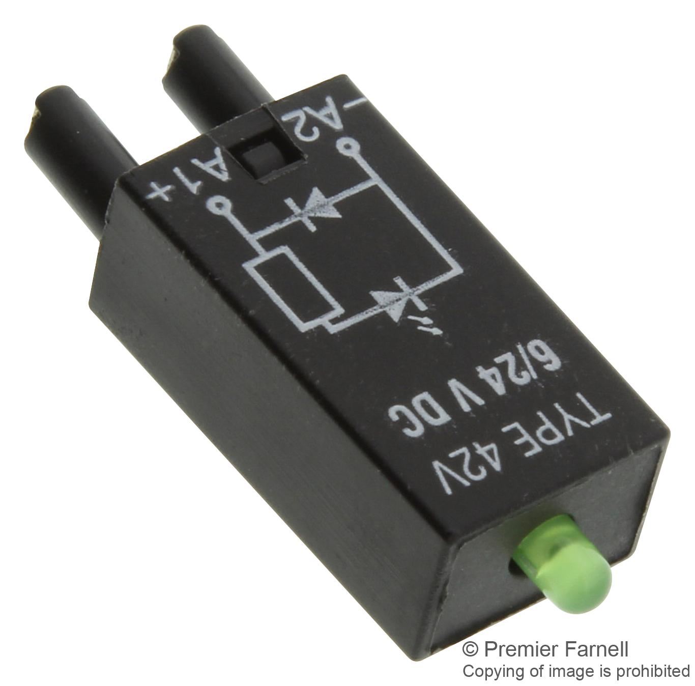 SRD-SGR2-M03 - Elesta - GREEN LED RELAY MODULE