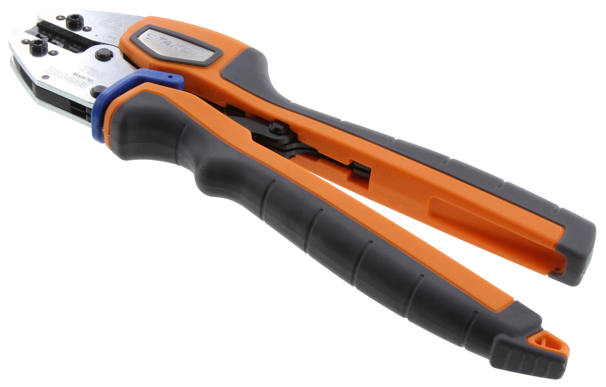 ERG4005 - Abb - Thomas & Betts - CRIMP TOOL, RATCHET, UNINSULATED TERMINA