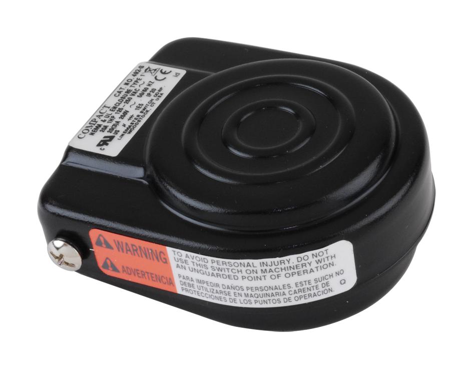 492-S. - Linemaster - FOOT OPERATED SWITCH, SPDT