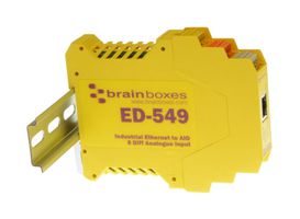 ED-549 - Brainboxes - I/O Module, Ethernet to Analogue, 8 Analogue Inputs