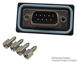 MC000961 MULTICOMP PRO, D Sub Connector, IP68, Waterproof, Panel, DB9, Standard, Receptacle, 9 ...
