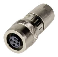 21033822401 HARTING, Sensor Connector, M12 Slim Design HARAX Series, M12 | element14 India