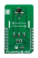 MIKROE-3330 - Mikroelektronika - Add-On Board, Proximity 7 Click Board, ADPS9930 Proximity Sensor