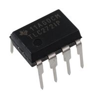 TLC272IP TEXAS INSTRUMENTS, Operational Amplifier, 2 Channels, 2.2 MHz, 5.5 V/µs, 4V to 16V, DIP ...