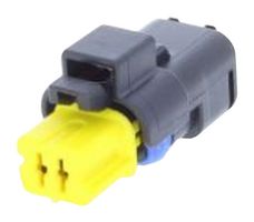 10820162 APTIV / DELPHI, Automotive Connector Housing, Yellow, SICMA 1. ...