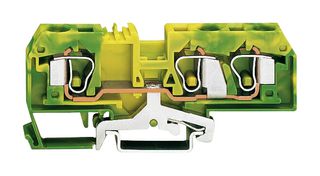 284-687 WAGO, DIN Rail Mount Terminal Block, 3 Ways, 24 AWG | element14 ...