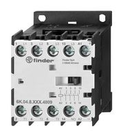 6K.04.9.024.4312 FINDER, Contactor, 12 A, DIN Rail | element14 India