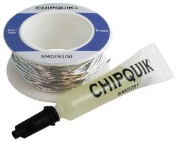 SMDIN100 CHIP QUIK, Solder Wire, No Clean, 157 °C Melting Temperature ...