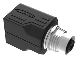 BRD-M12DF-PT-RJ45 BANNER ENGINEERING, ADAPTOR, 4P M12 RCPT-8P RJ45 RCPT ...