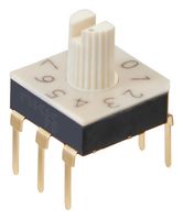 FD01KR10P NKK SWITCHES, ROTARY CODED SWITCH, 10POS, 20V | element14 India