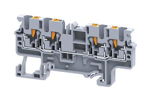 CP2.5/4 ALTECH, TERMINAL BLOCK, DIN RAIL, 4POS | element14 India
